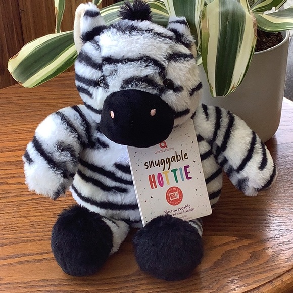 Aroma Home | Toys | Zebra Snuggable Hottie Microwaveable Aromatherapy ...